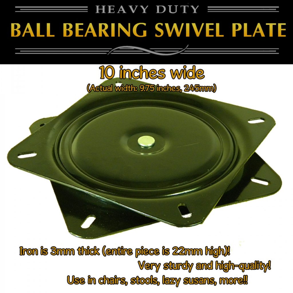 Swivel Plate Turntable Full Ball Bearing for stools, chairs, etc - RCG ...