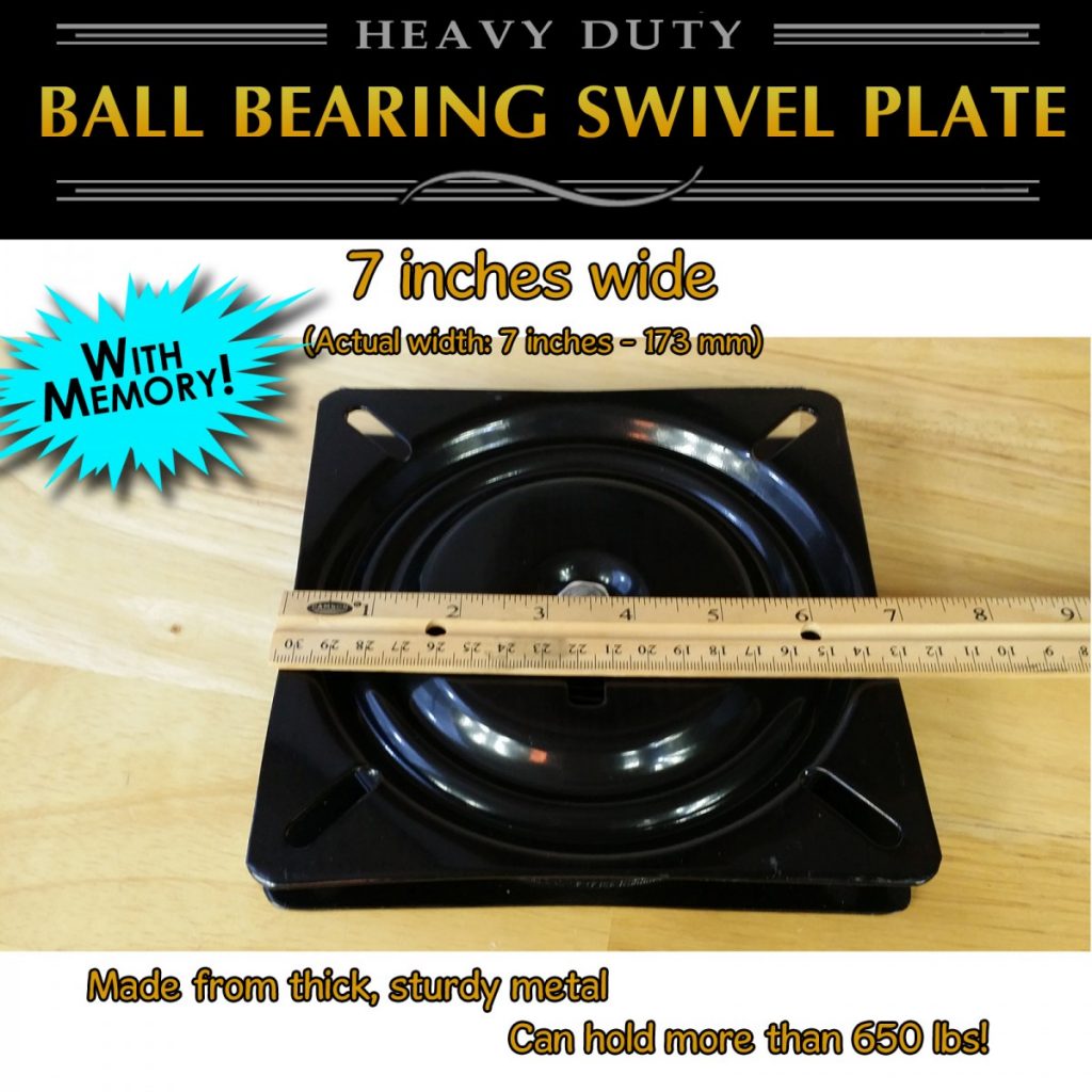 Swivel Plates Archives - RCG Designs - Stuff for the DIY Guy.