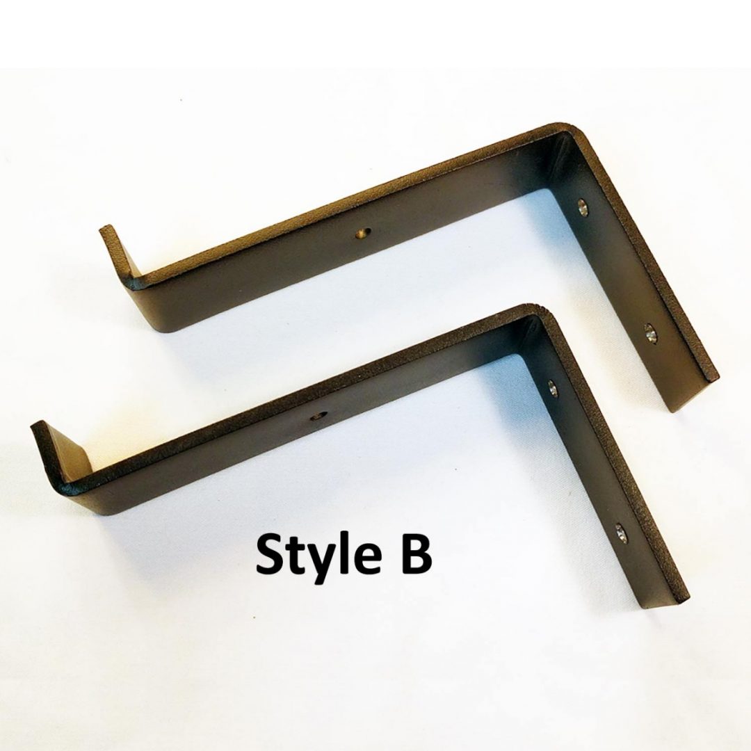 (Qty 4) Heavy Duty Metal Steel Shelf Brackets for Wooden Shelf ...